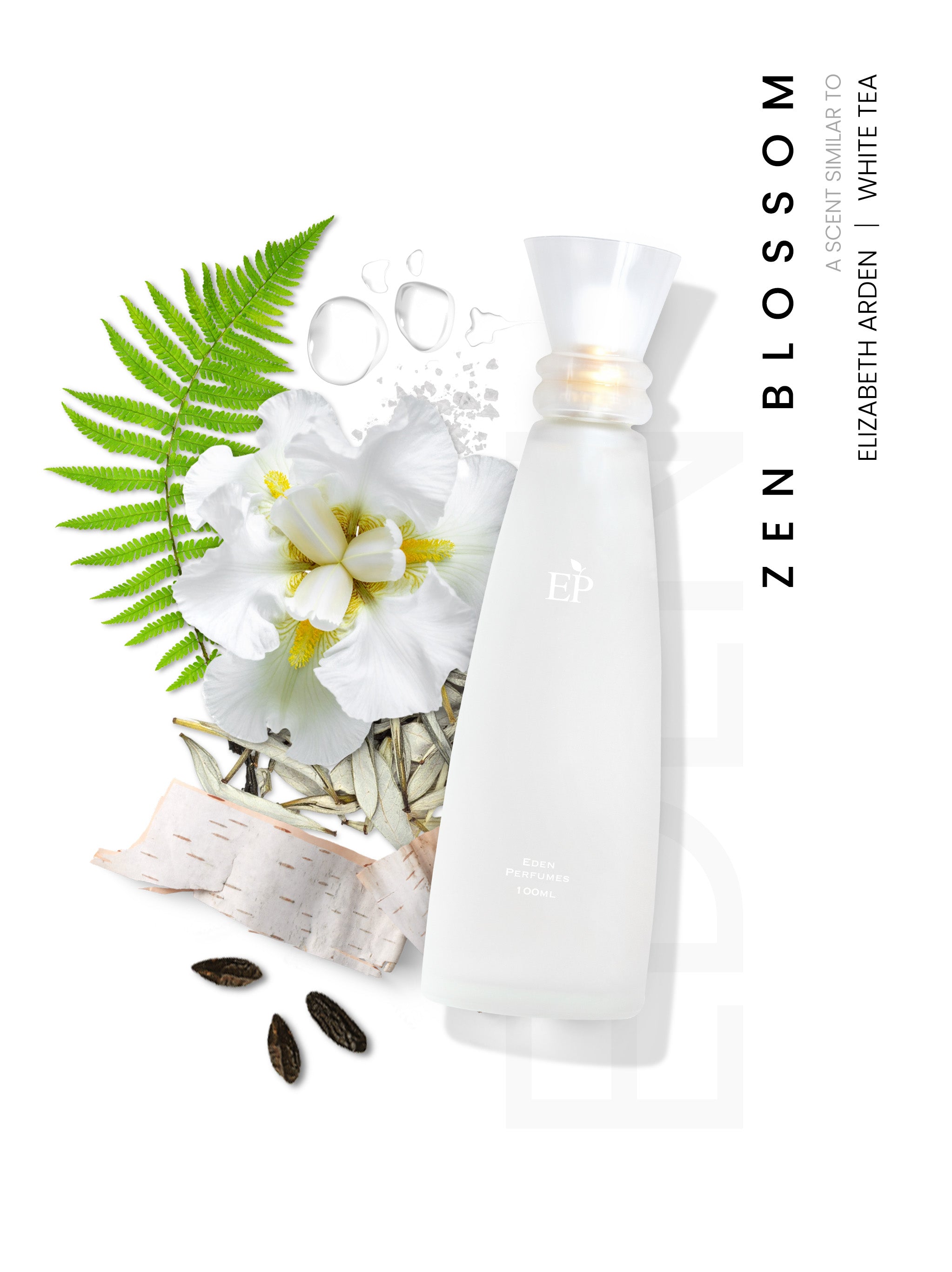Zen Blossom- A scent similar to White Tea by Elizabeth Arden